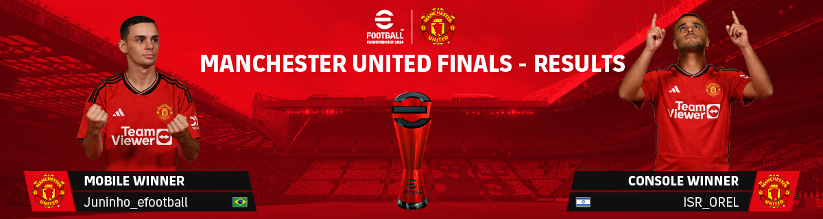 Juninho_efootball and ISR_OREL crowned Manchester United Champions at ...